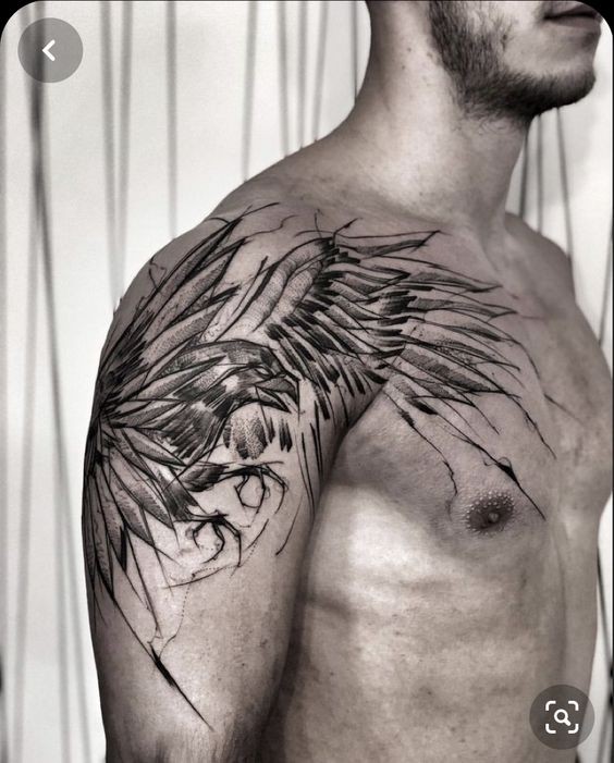 Tatouage Epaule Homme Simple