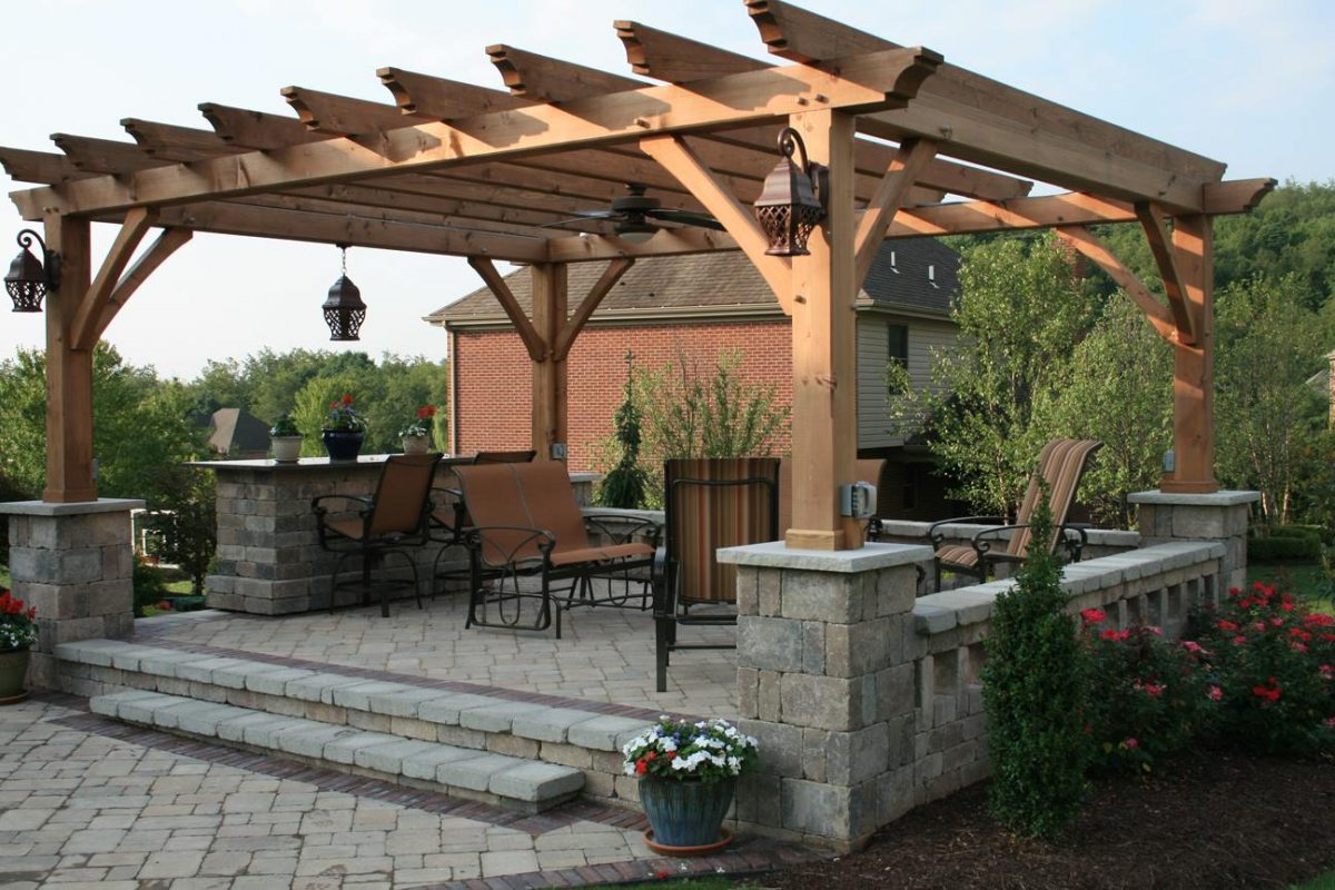 34 idées de pergolas en bois pour transformer votre terrasse 34 idées de pergolas en bois pour transformer votre terrasse