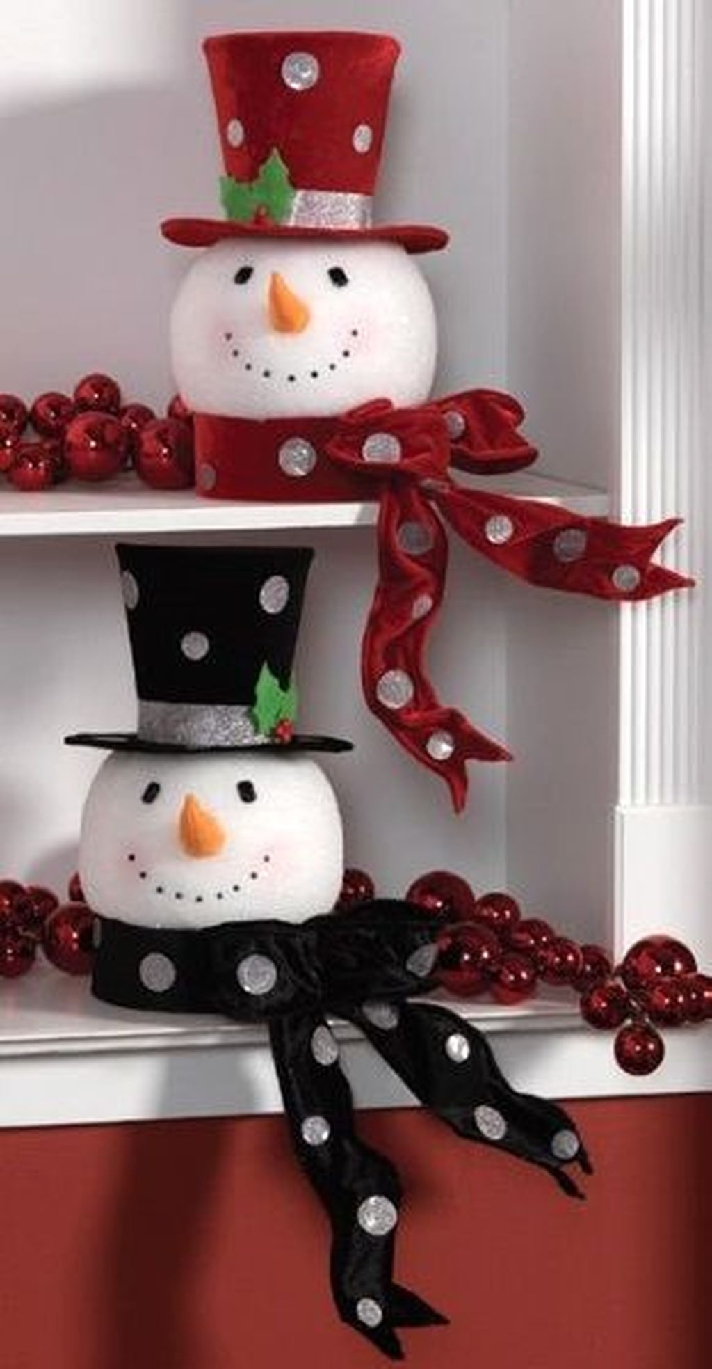 50 top idées de décorations de Noël bonhomme de neige