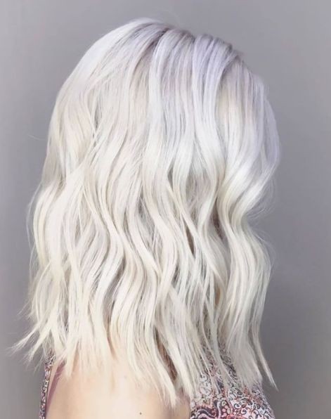 Les 50 plus belles couleurs de cheveux blond polaire