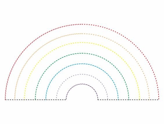 44 Coloriages Arc En Ciel Gratuits A Imprimer