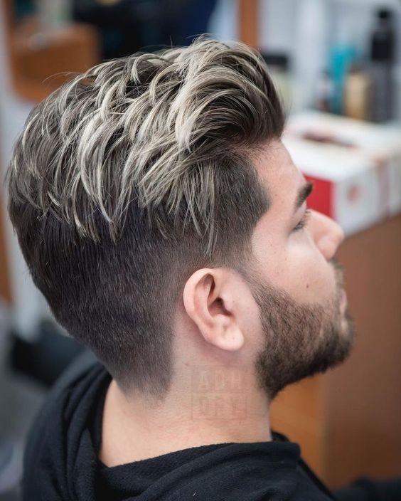 Meche Blond Homme