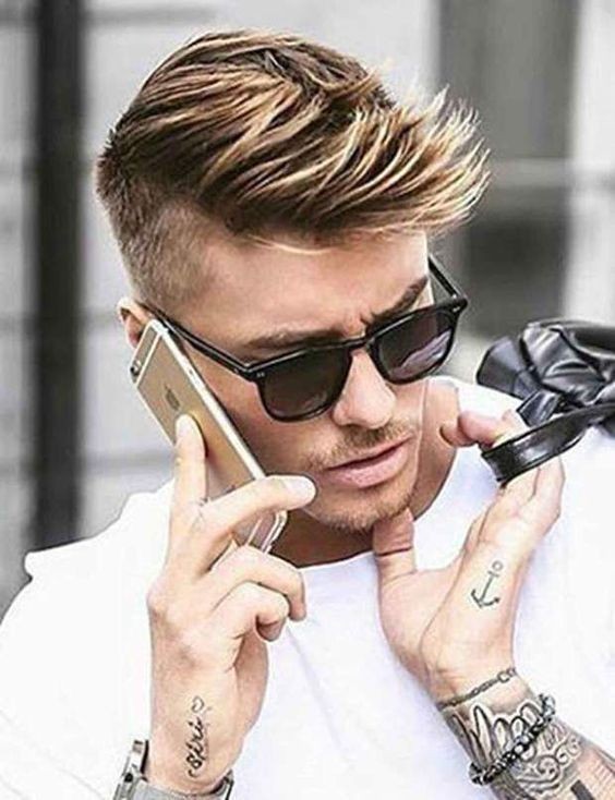 Meche Blond Homme