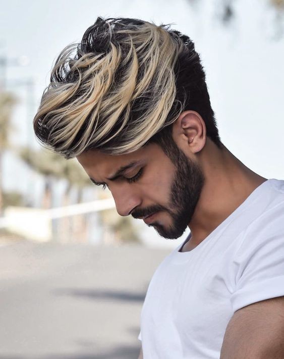 Meche Blond Homme