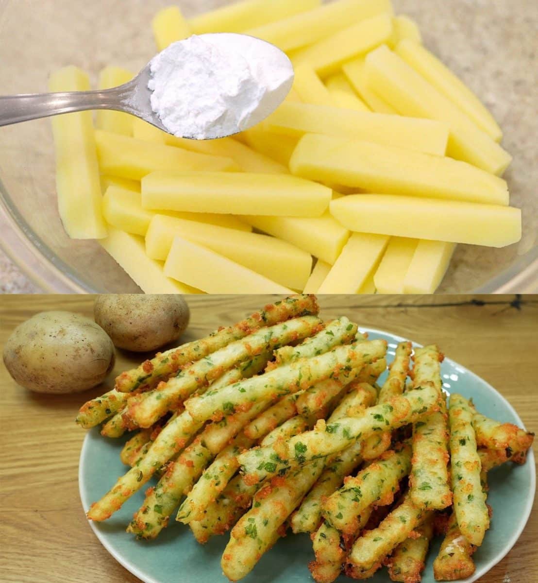 Comment préparer des frites croustillantes sans huile: une recette ... Comment préparer des frites croustillantes sans huile: une recette ...