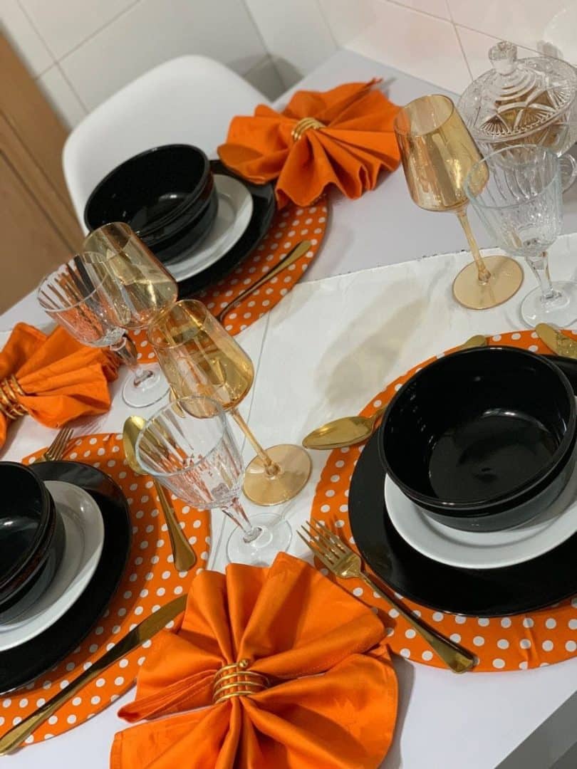 80 Décorations de tables de Noël et repas de Noël