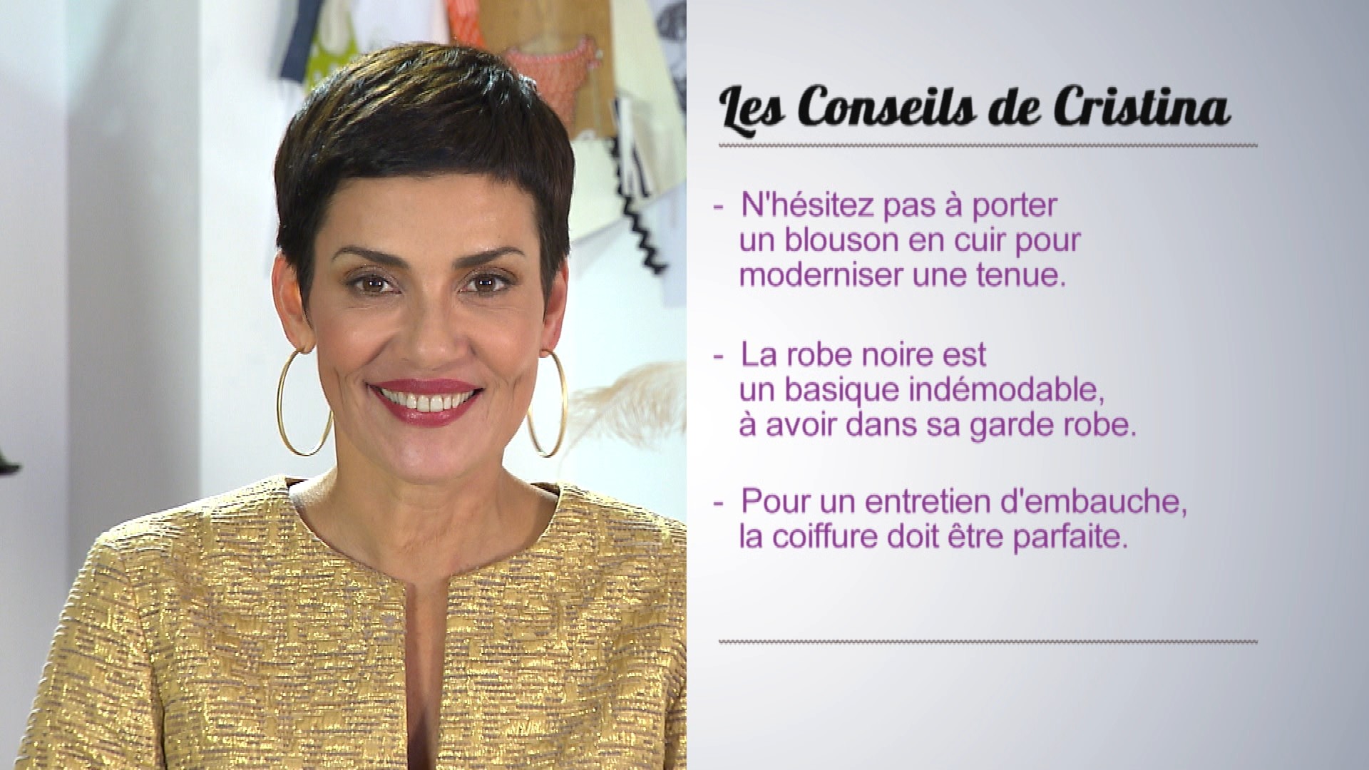 Les 10 meilleurs conseils de Cristina (ma chériiie) Cordula Les 10 meilleurs conseils de Cristina (ma chériiie) Cordula