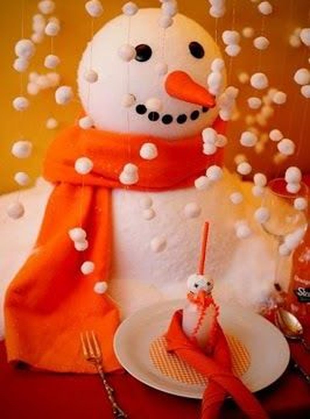 50 top idées de décorations de Noël bonhomme de neige