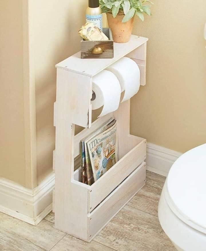 Range Papier Toilette Bois